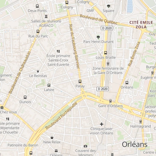 Tribunal administratif - Orléans : Horaires, contacts et plan