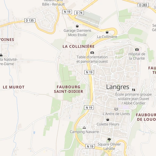 Communauté de communes - Grand Langres : Horaires, contacts et plan