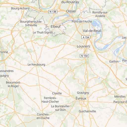 Itinéraire à Poissy, carte et plan de Poissy