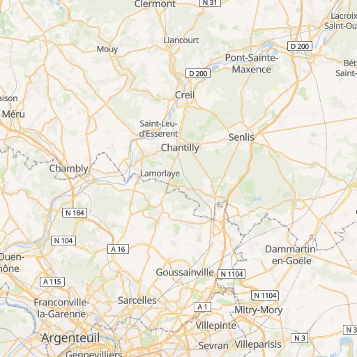 Itinéraire à Poissy, carte et plan de Poissy
